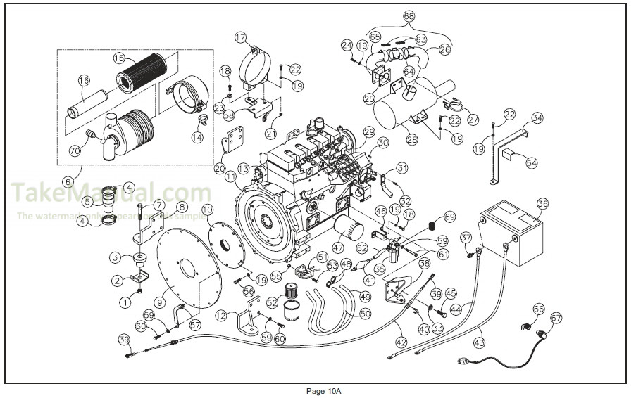 ASV RC30 RC50 RC60 Service Operation Maintenance Parts Manual Compact ...