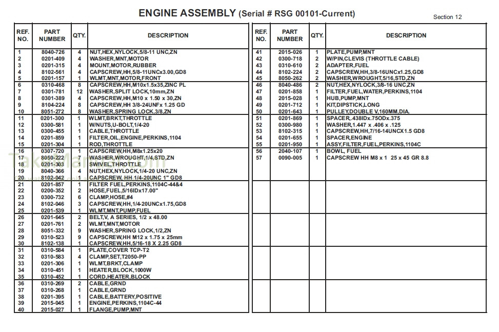 ASV RCV Posi Track Operation Maintenance Service Parts Manual Compact ...