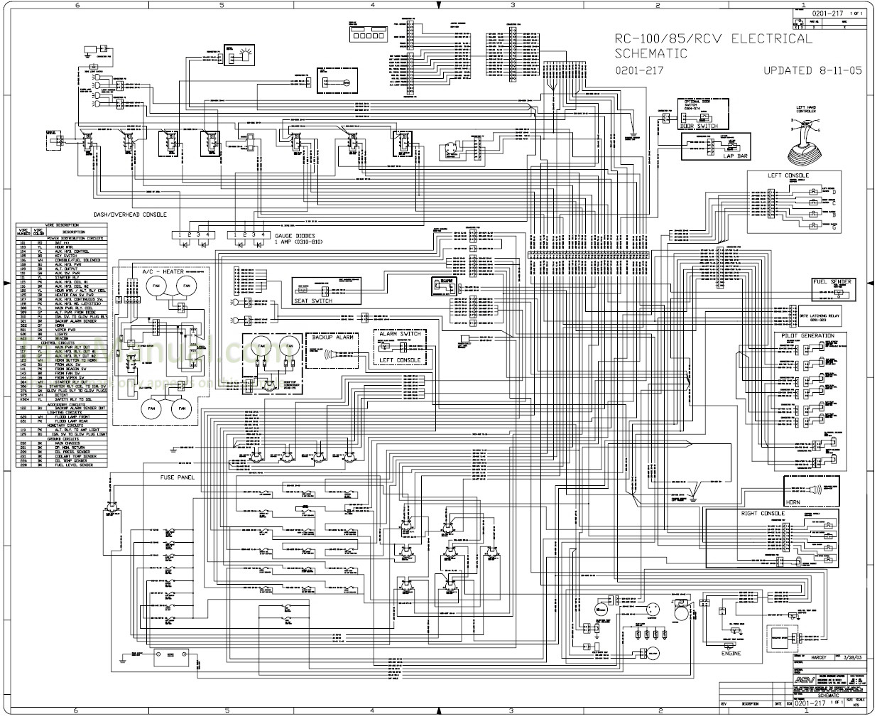ASV RCV Posi Track Operation Maintenance Service Parts Manual Compact ...