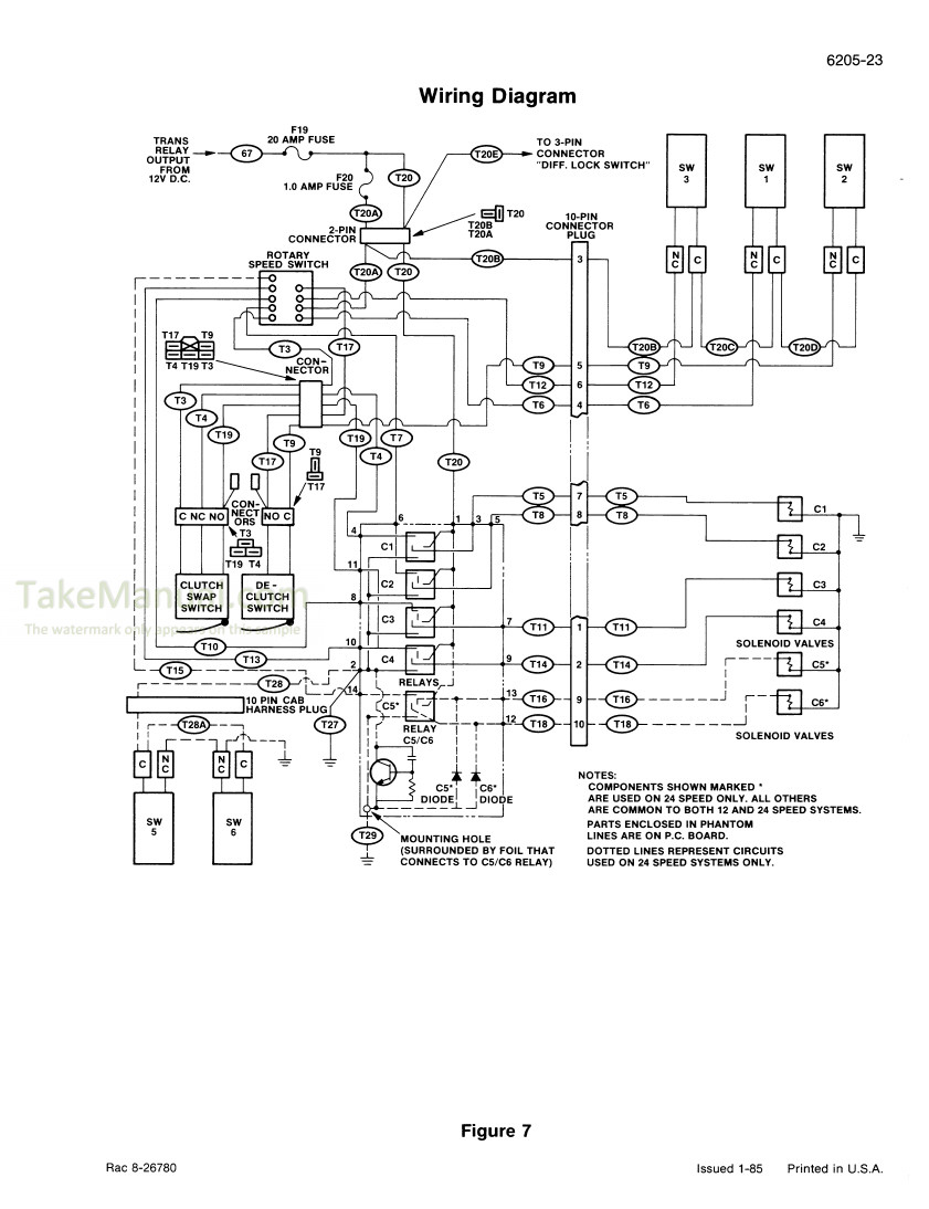 Case 1896 2096 Series Service Manual Tractor 8-26221R0 PDF