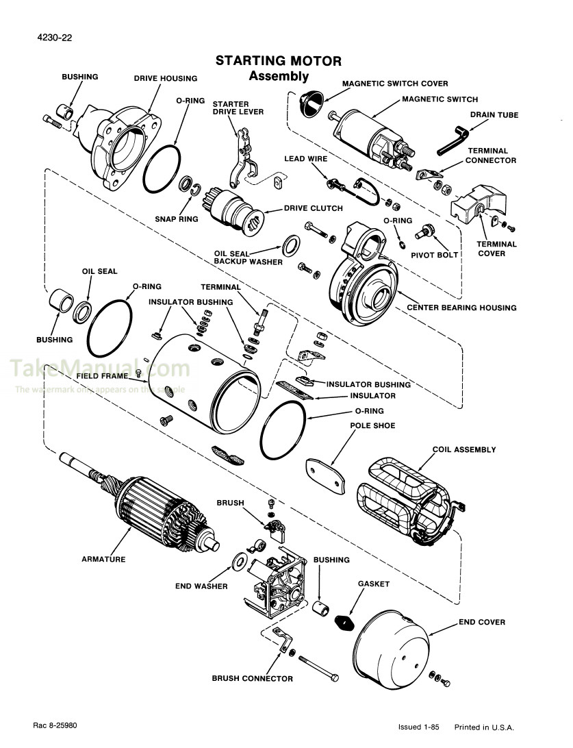 Case 2394 2594 Service Manual Tractor 8-24911R0 PDF
