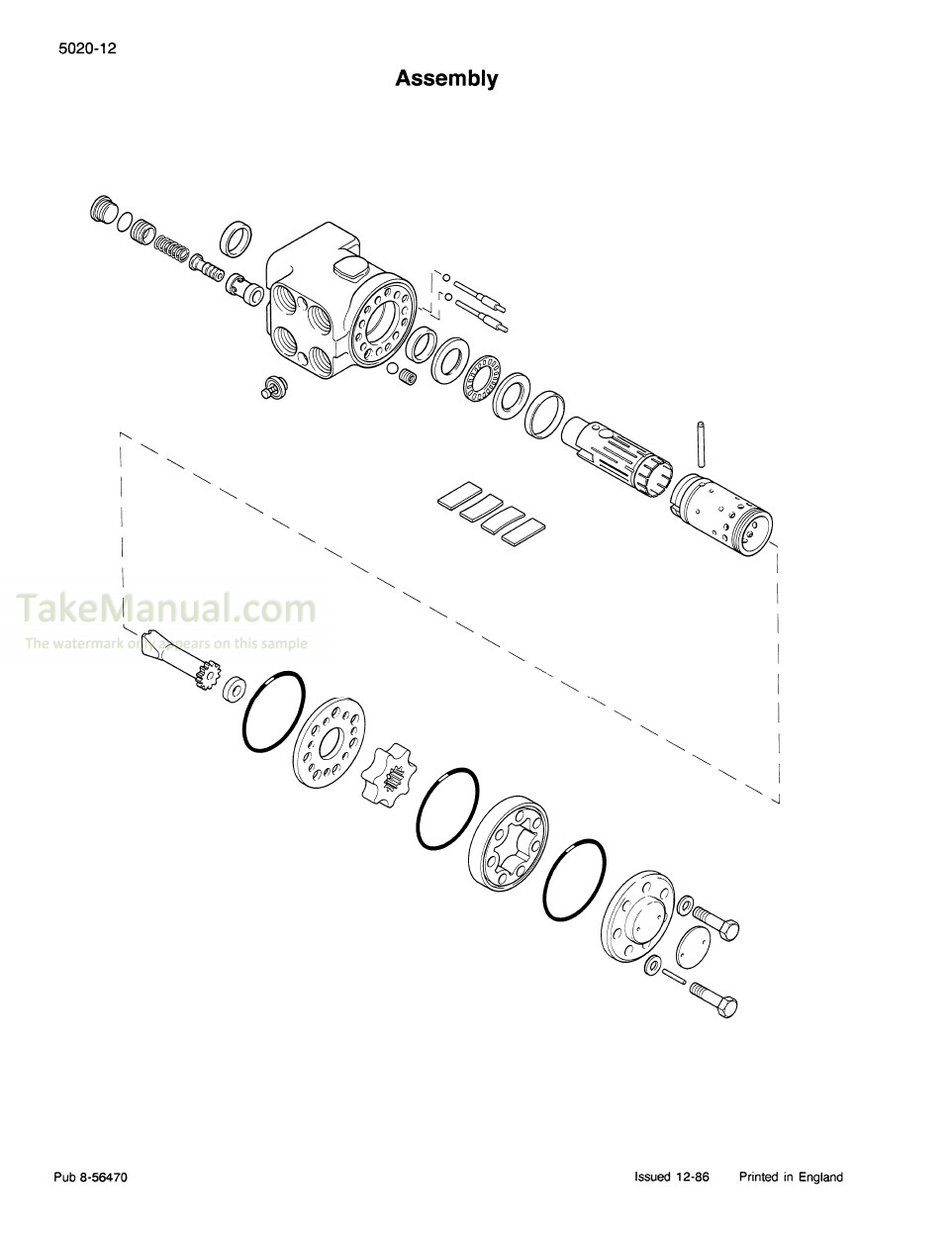 Case 385 485 395 495 Service Manual Tractor 8-85053R0 PDF