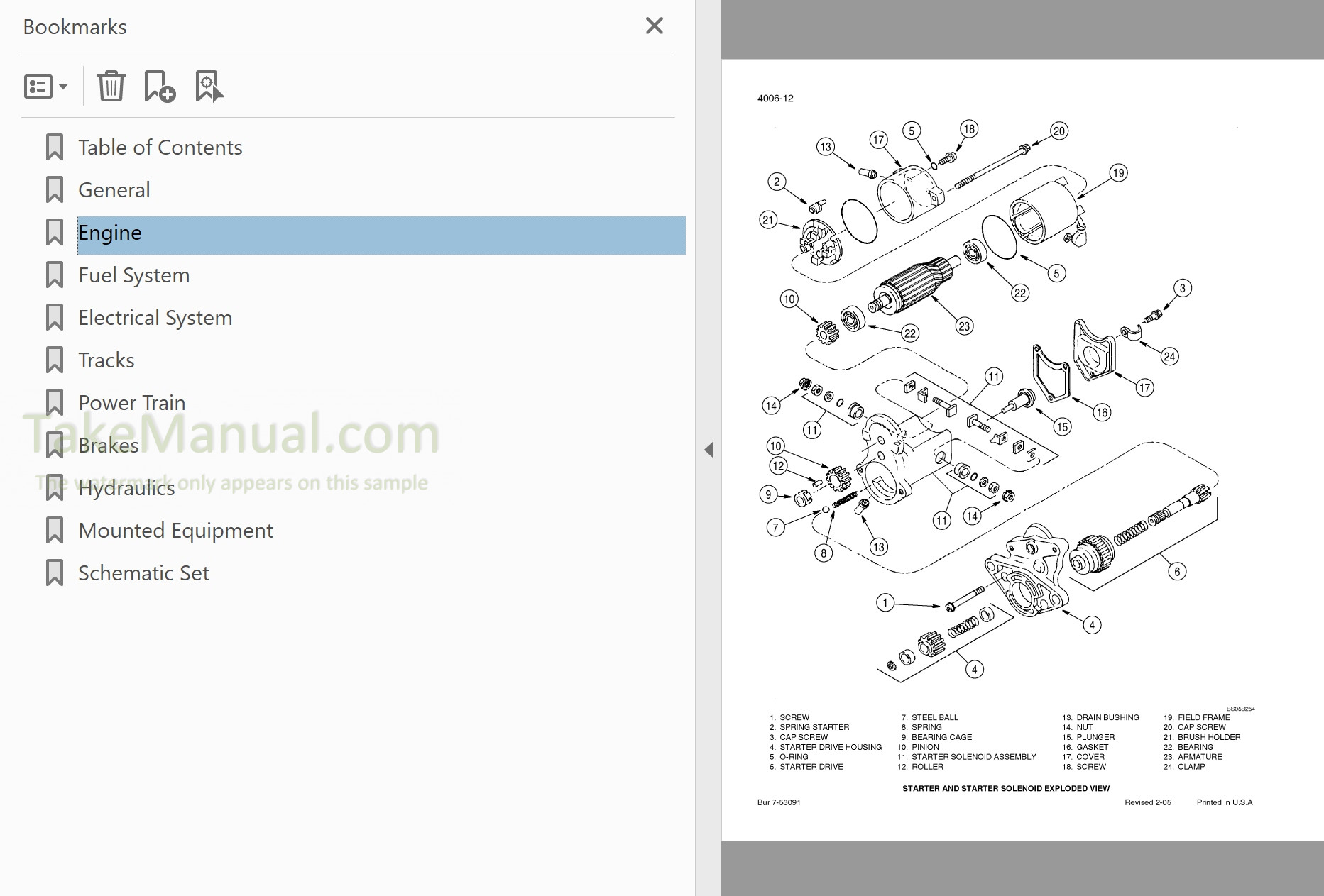 Case 410 420 420CT Service Manual Skid Steer Compact Track Loader ...