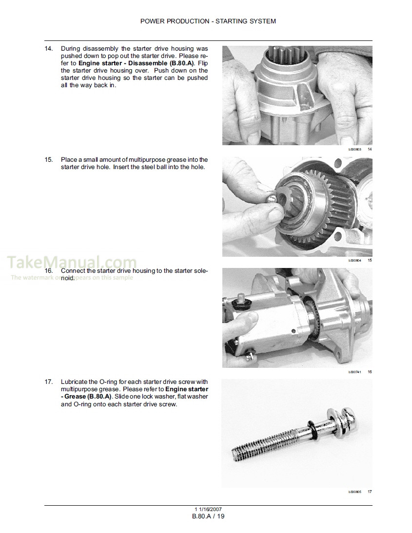 Case 450 465 450CT Repair Manual Skid Steer Compact Track Loader ...
