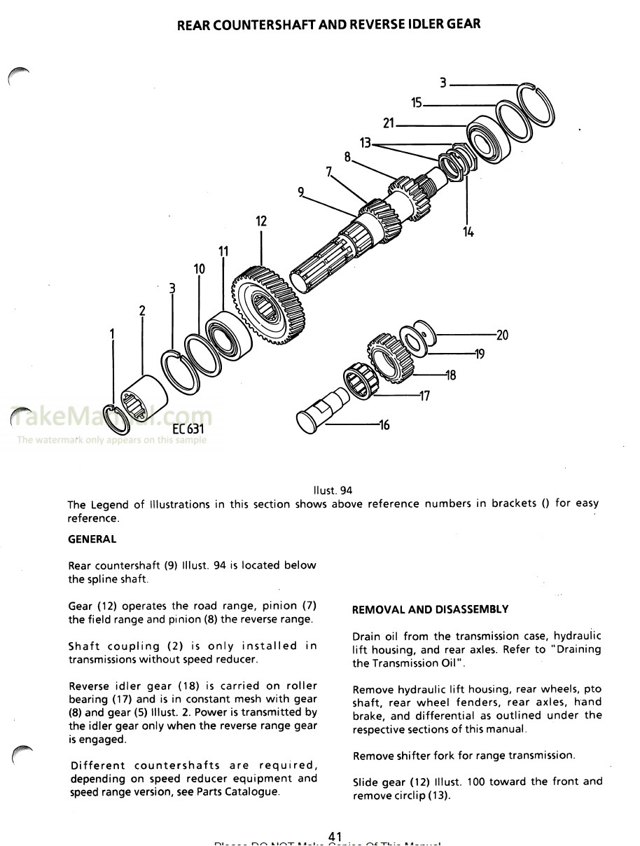 Case 956 1056 Workshop Manual Tractor 8-59030 PDF