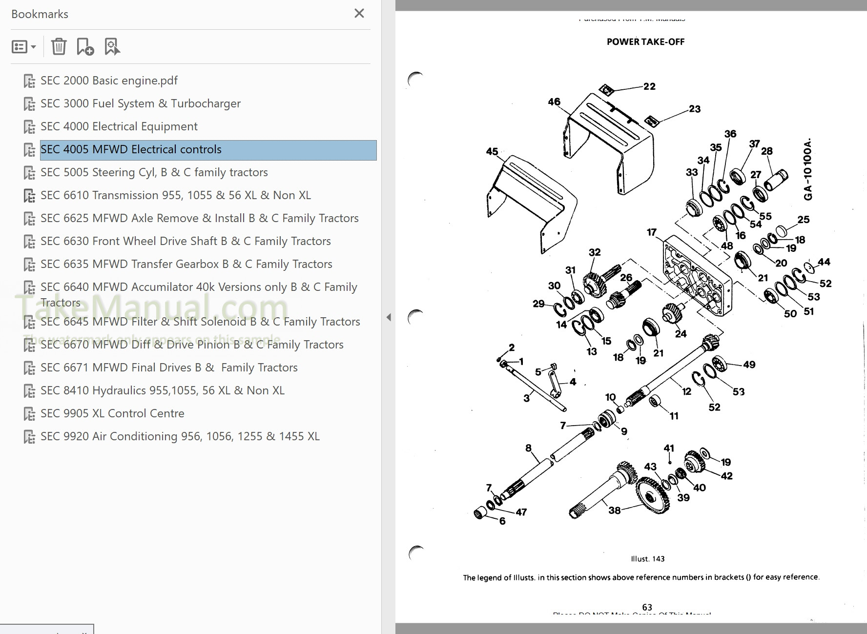 Case 956 1056 Workshop Manual Tractor 8-59030 PDF