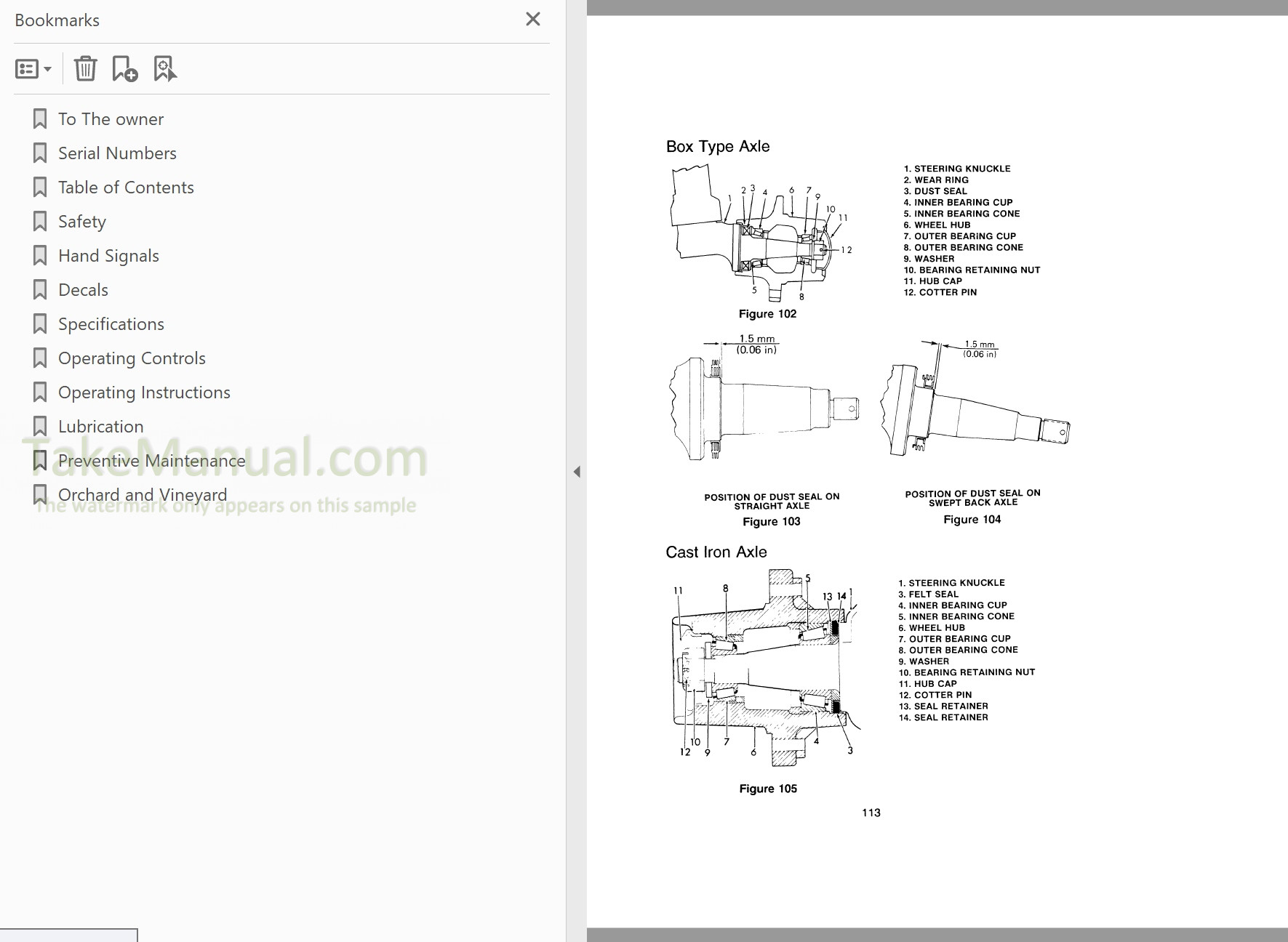 Case IH 685 Operators Manual Tractor 9-11273 PDF