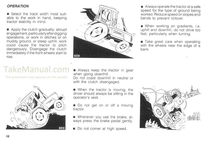 Fiat F100 - F140 Turbo F100DT F115DT F130DT F140DT Operators Manual