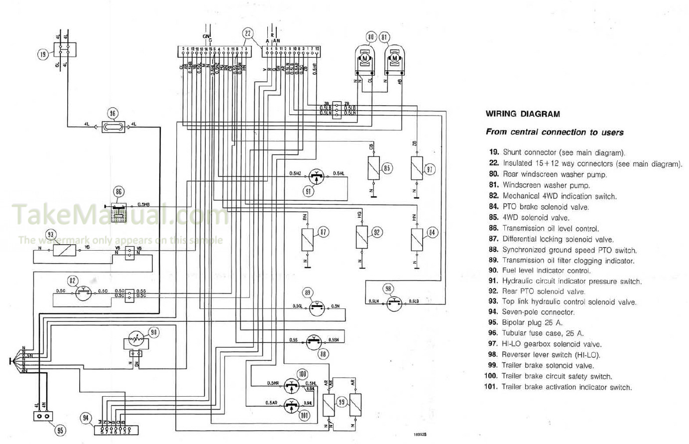 Fiat F100 - F140 Turbo F100DT F115DT F130DT F140DT Operators Manual