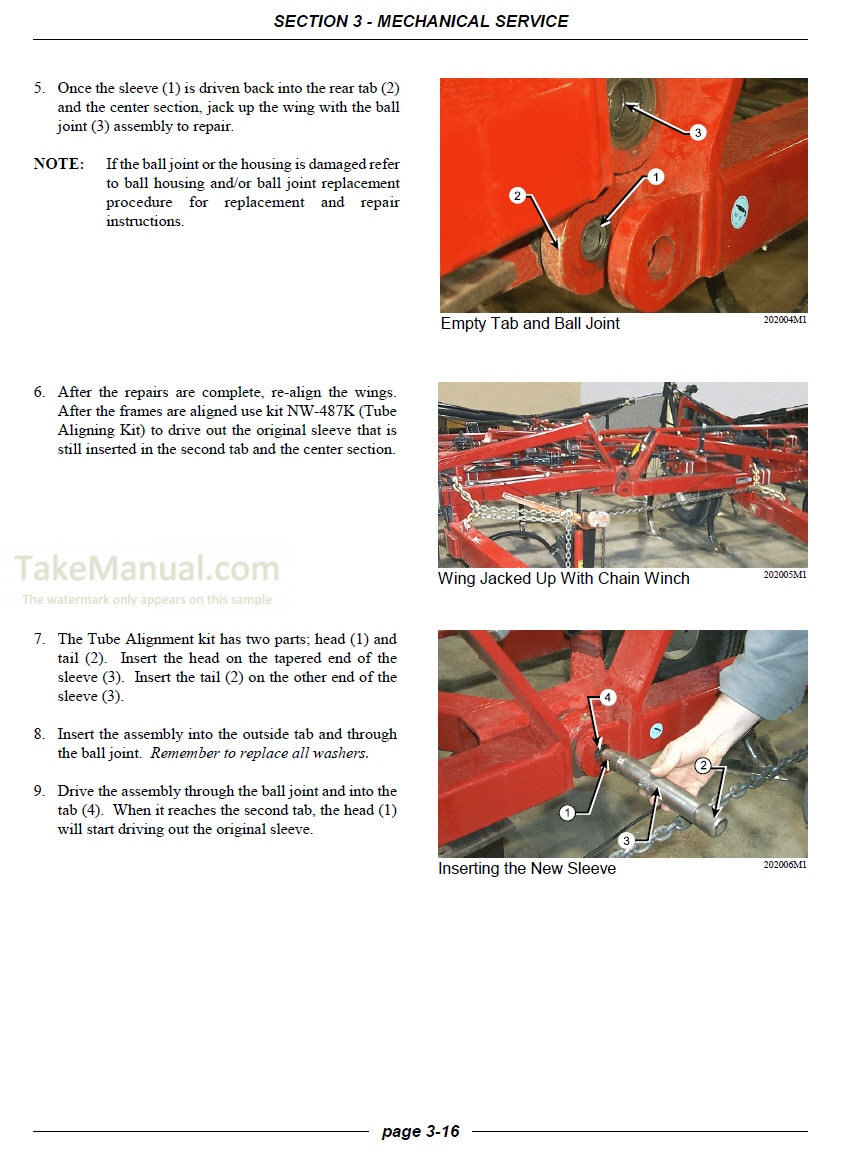 Flexi Coil ST820 Service Manual Precision Tillage NW-010V2 PDF
