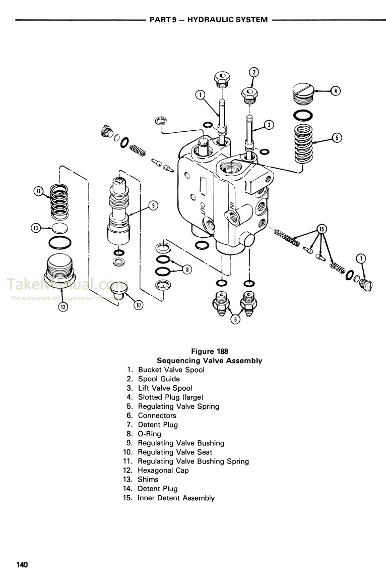 Ford 550 555 Service Manual fo Tractor Loader Backhoe