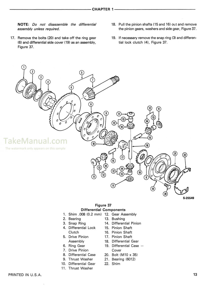 Ford CM224 CM274 Service Manual Commercial Mower 40022420 PDF