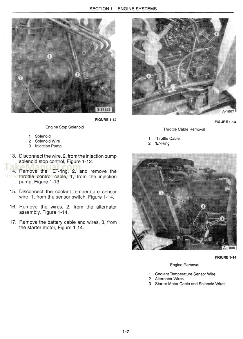 Ford GT65 GT75 GT85 GT95 Service Manual Lawn And Garden Tractor ...