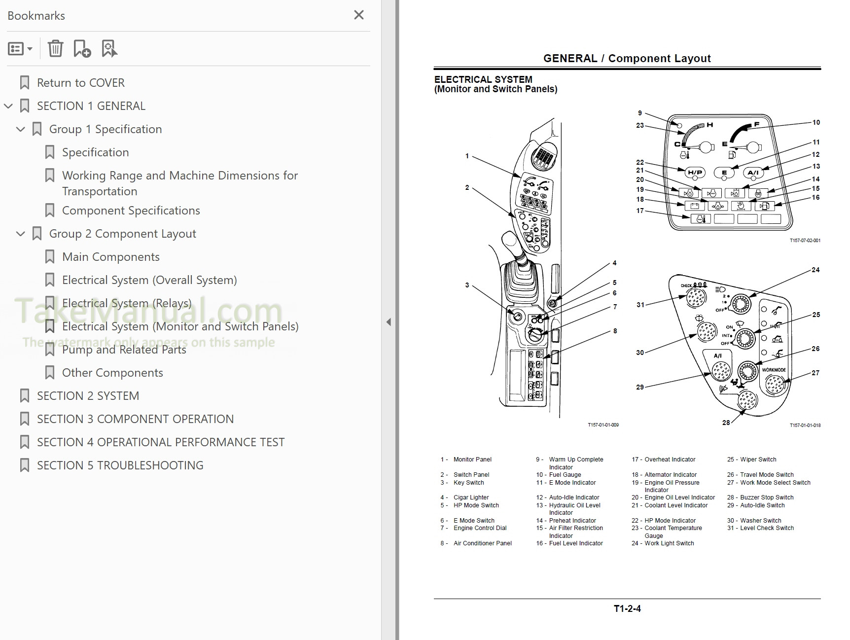 Hitachi EX150LC-5 EX160LC-5 Workshop Manual Excavator PDF
