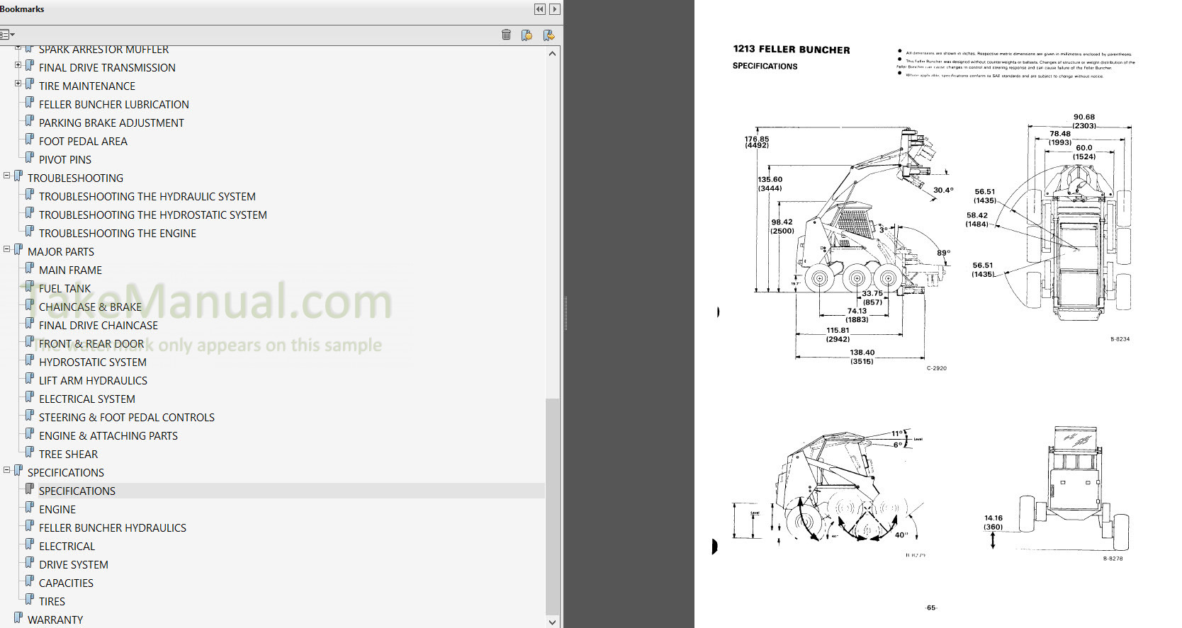 Bobcat 1213 Operators Manual 6 Wheel Skid Steer Loader – TakeManual.com