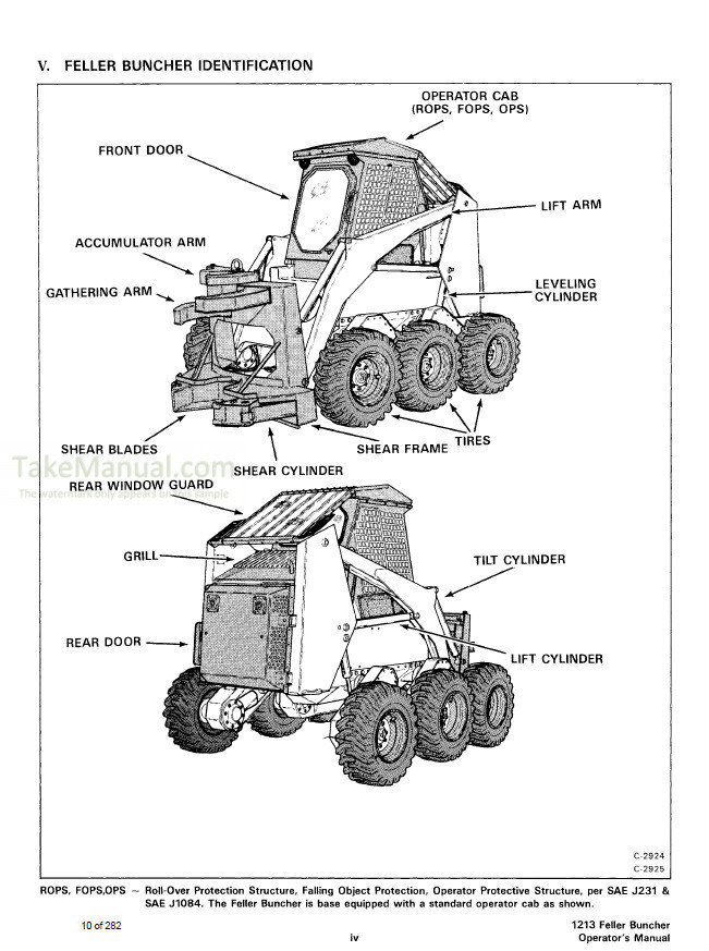 Bobcat 1213 Service Manual Skid Steer Loader – TakeManual.com