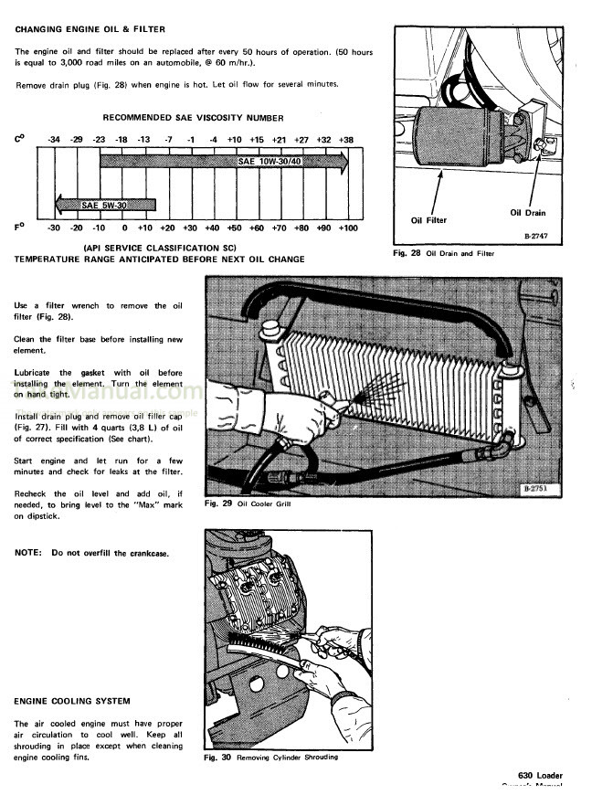 Bobcat 630 Owners Operation & Maintenance Manual Skid Steer Loader ...