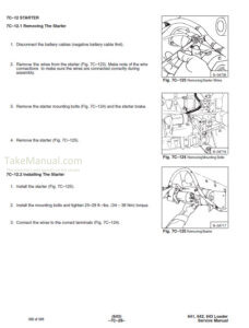 Bobcat 641 642 643 Service Manual Skid Steer Loader – TakeManual.com