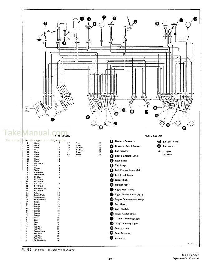 Bobcat 641 Operators Manual Skid Steer Loader 13001- – TakeManual.com