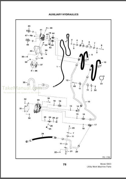 Bobcat 5600 Parts Catalog Toolcat 6902180 – TakeManual.com