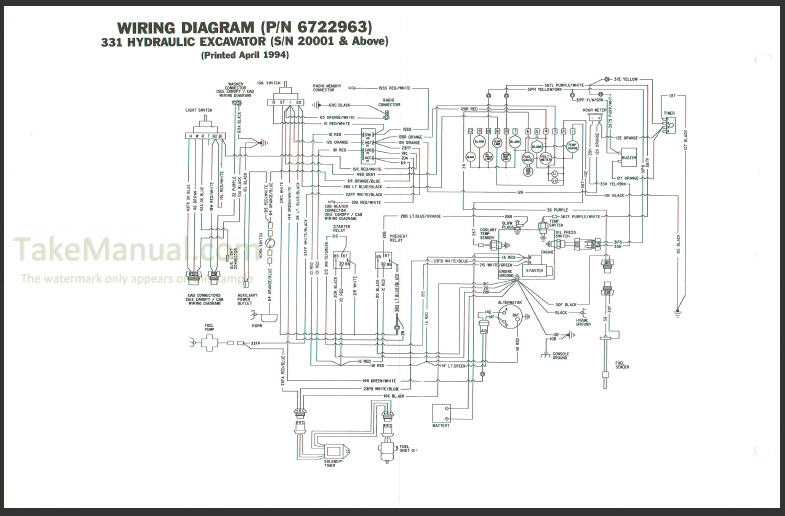 Bobcat X331 Service Repair Manual Hydraulic Excavator 511920001 ...