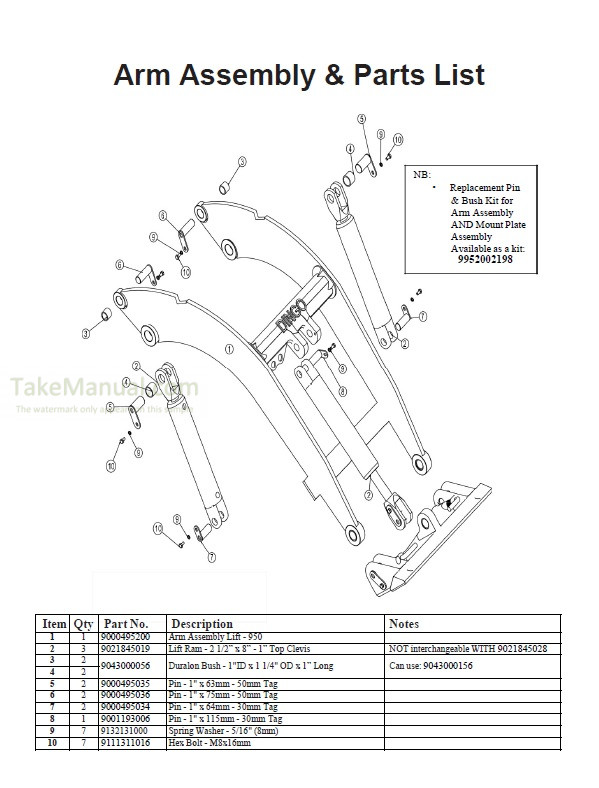 Dingo 950 Maintenance And Reference Guide Mini Loader – TakeManual.com