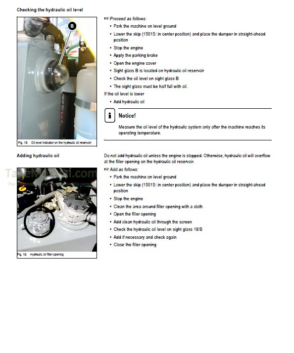 Wacker-Neuson 1501 Service Manual Dumper – TakeManual.com