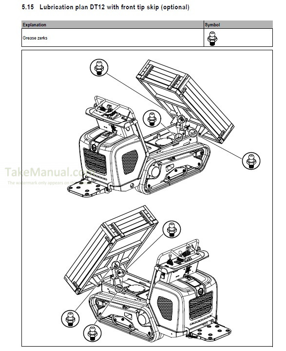 Wacker-Neuson DT12 Operators Manual Track Dumper – TakeManual.com