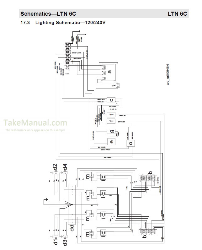 Wacker-Neuson LTN6 LTN8 LTN6K LTN8K Repair Manual Light Tower ...