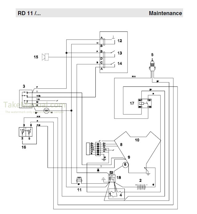 Wacker-Neuson RD11A RD11AEC RD11V Operators Manual Roller – TakeManual.com