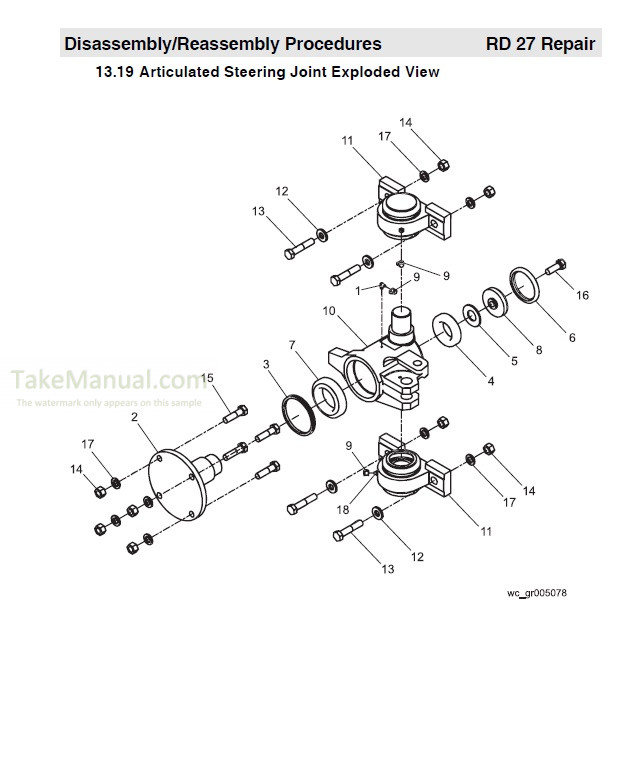 Wacker-Neuson RD27 Repair Manual Roller – TakeManual.com
