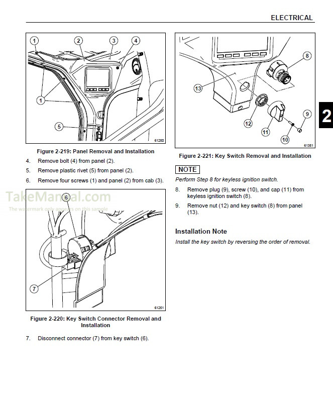 Wacker-Neuson SW24 SW28 ST35 ST45 Service Manual Skid Steer Compact ...