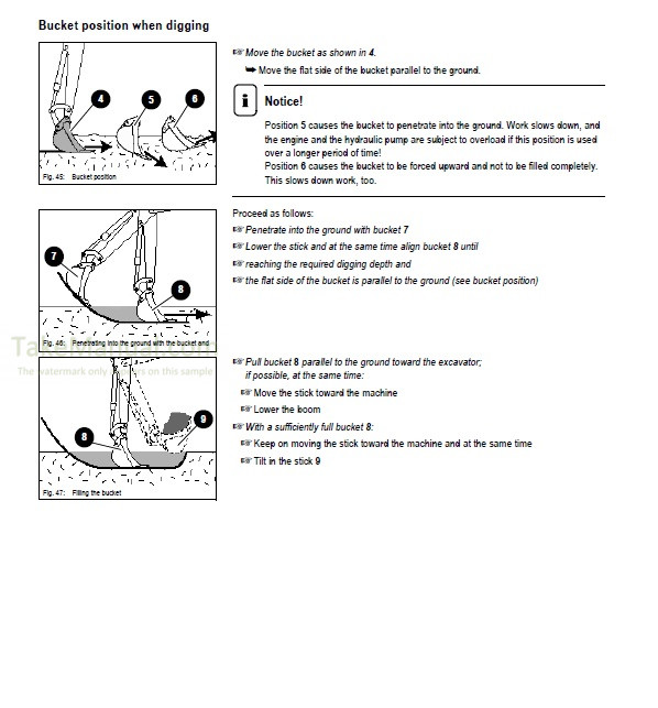 Wacker-Neuson Series 03 Easy Lock Operators Manual Powertilt ...