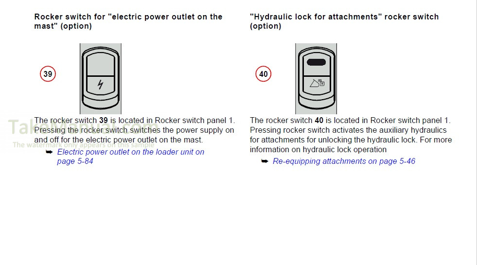 Wacker-Neuson TH412 Operators Manual Telehandler – TakeManual.com