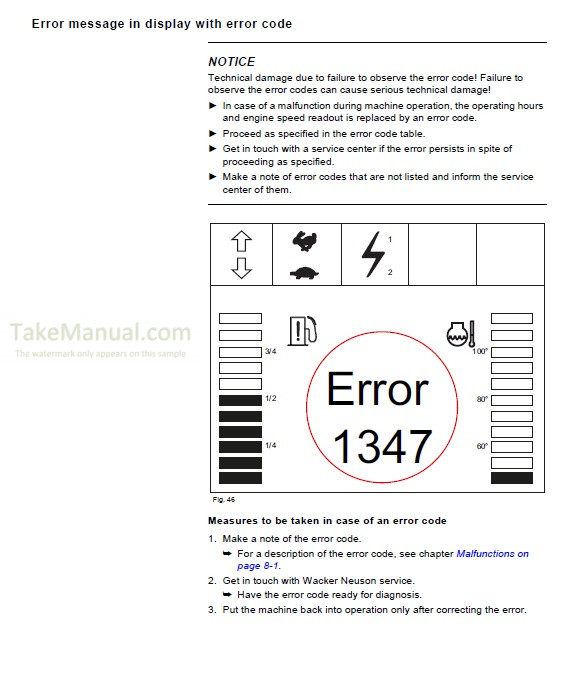 Wacker-Neuson WL32 Operators Manual Wheel Loader – TakeManual.com