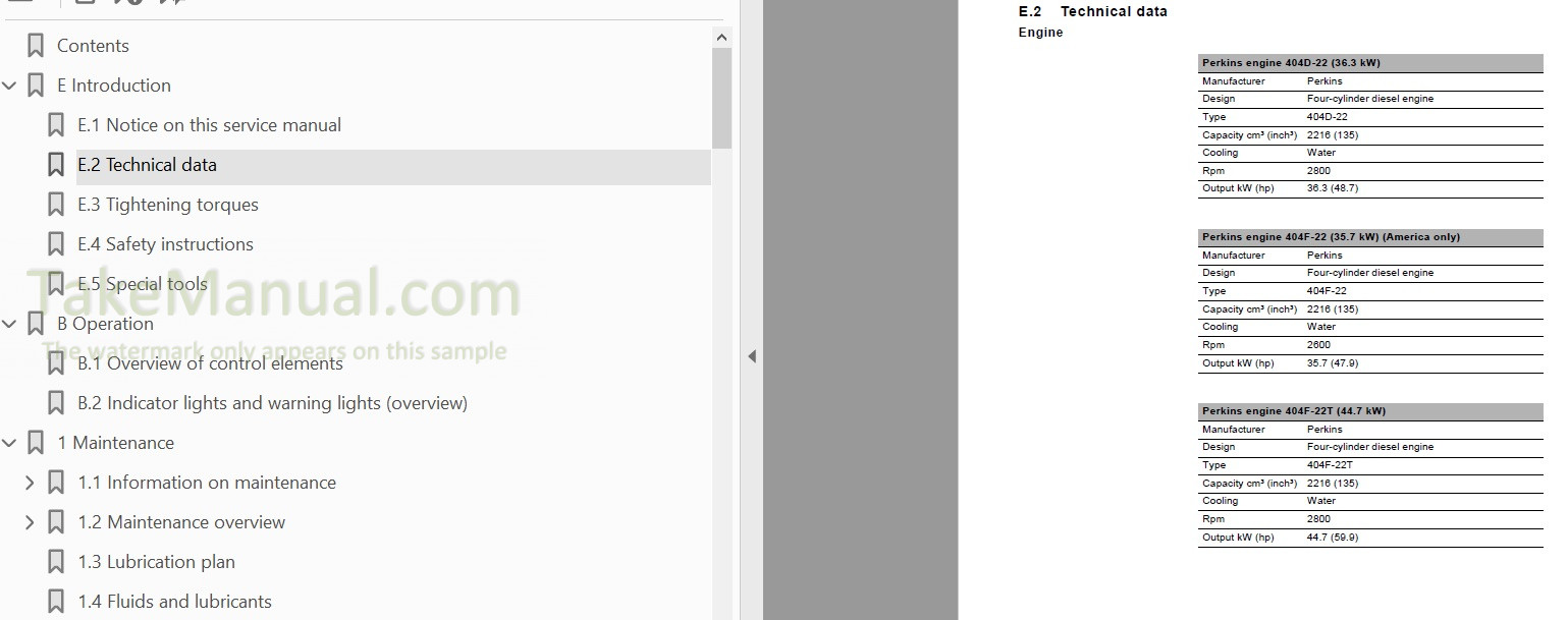 Wacker-Neuson WL32 Service Manual Wheel Loader – TakeManual.com