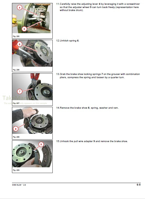 Wacker-Neuson WL38 Service Manual Wheel Loader – TakeManual.com