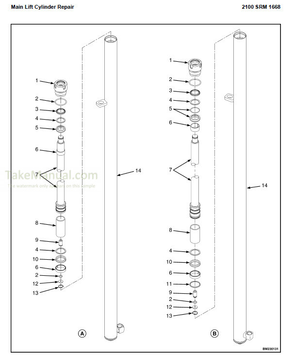 Hyster E2.2XN To E3.5XN A268 Repair Manual Forklift Truck – TakeManual.com