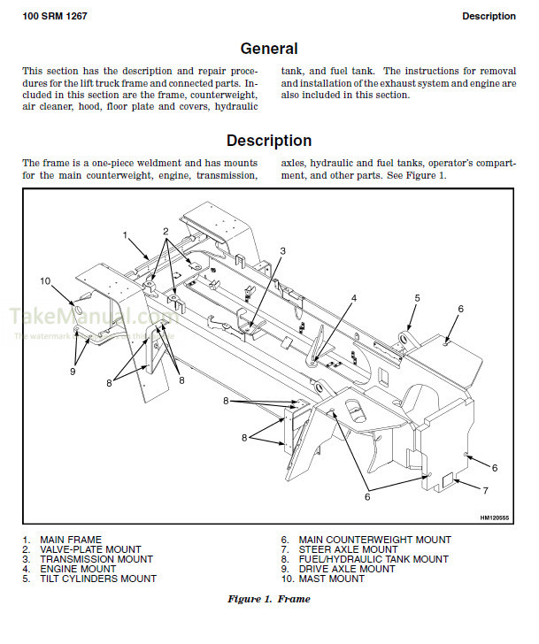 Hyster H16.00XM-12EC H18.00XM-12EC H22.00XM-12EC B214 Repair Manual ...