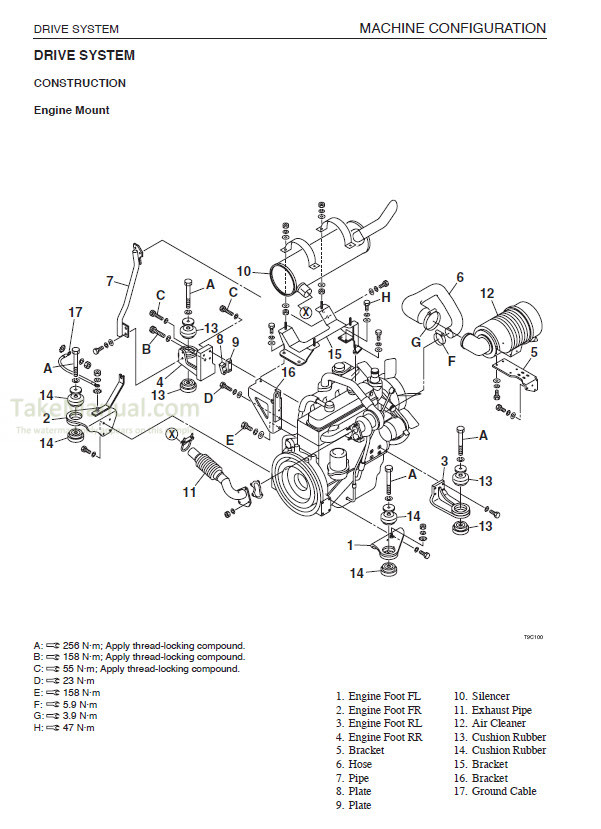 Gehl CTL70 Service Manual Compact Track Loader 917100 – TakeManual.com