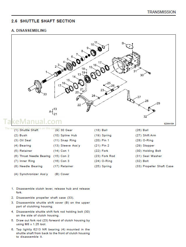 Kioti Daedong DK65 Workshop Manual Tractor – TakeManual.com