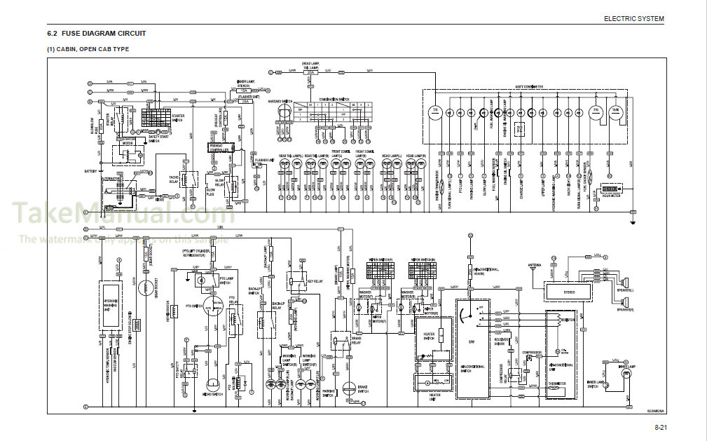 Kioti Daedong DK65 Workshop Manual Tractor – TakeManual.com