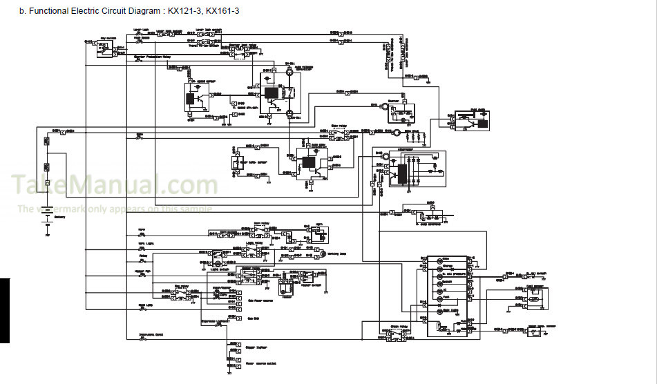 Kubota KX121-3 KX161-3 Workshop Manual Excavator 97899-60550 – TakeManual.com