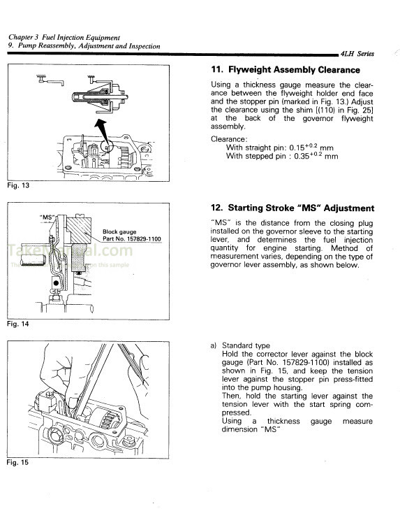 Yanmar 4LH-TE 4LH-HTE 4LH-DTE 4LH-STE Service Manual Marine Diesel Engine – TakeManual.com